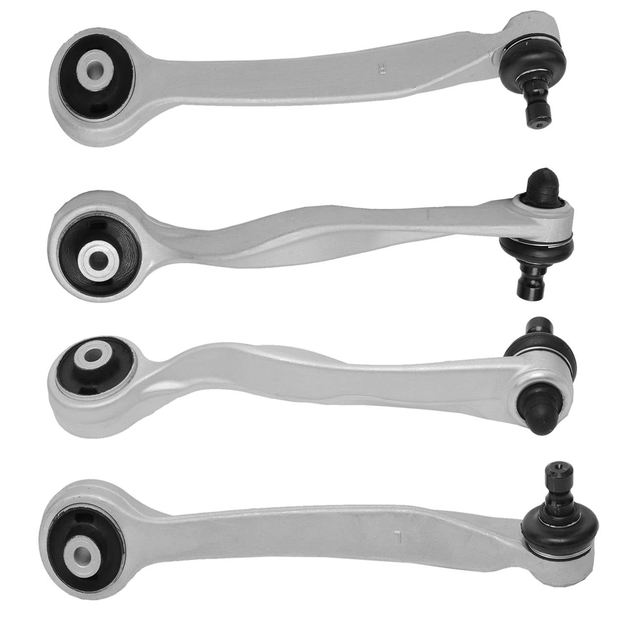 Bapmic 4Pcs Front Upper Forward + Rearward Control Arms for Audi A4 A6 ...