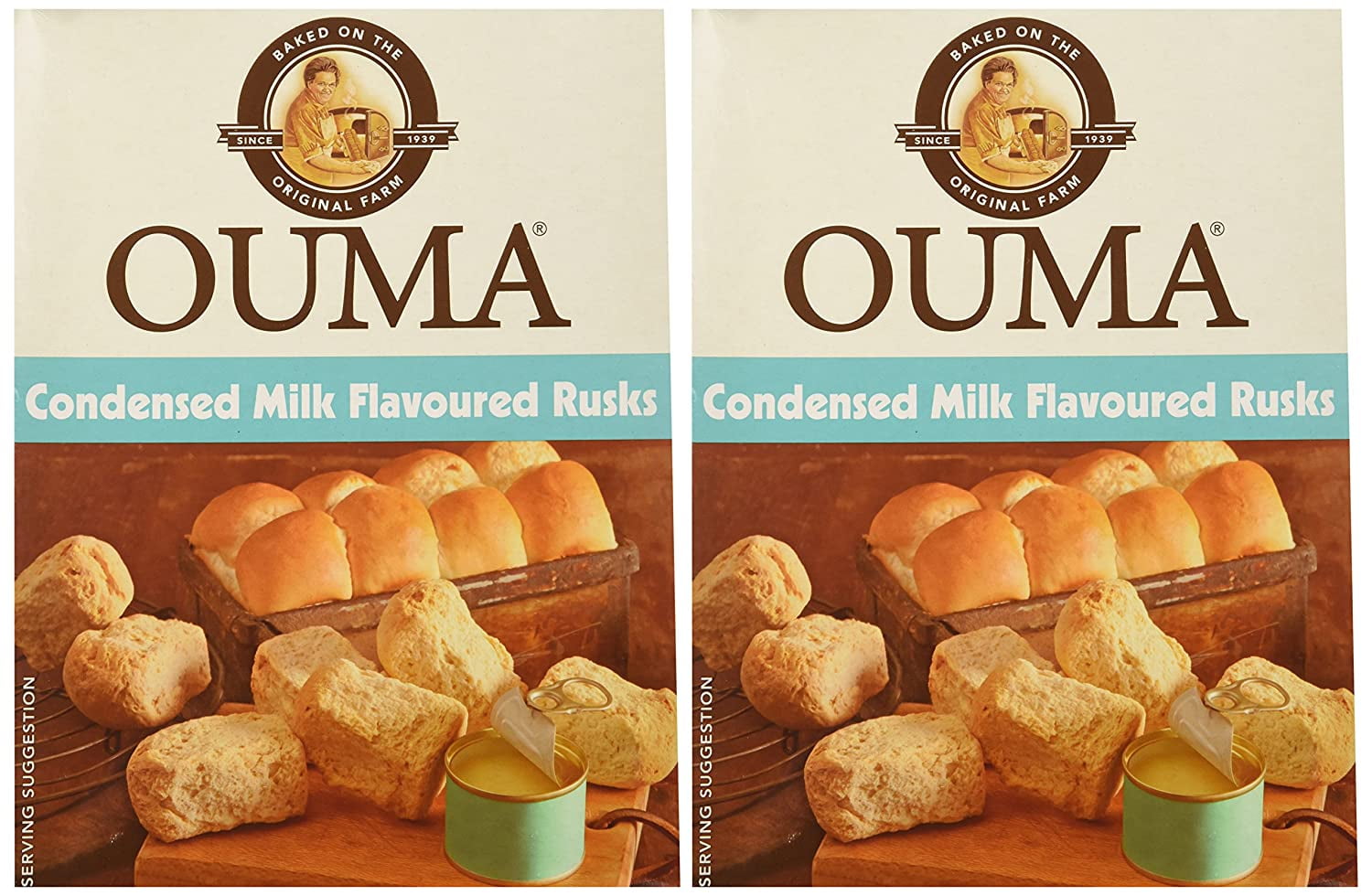 Ouma Rusks Condensed Milk 500g 2 Pack