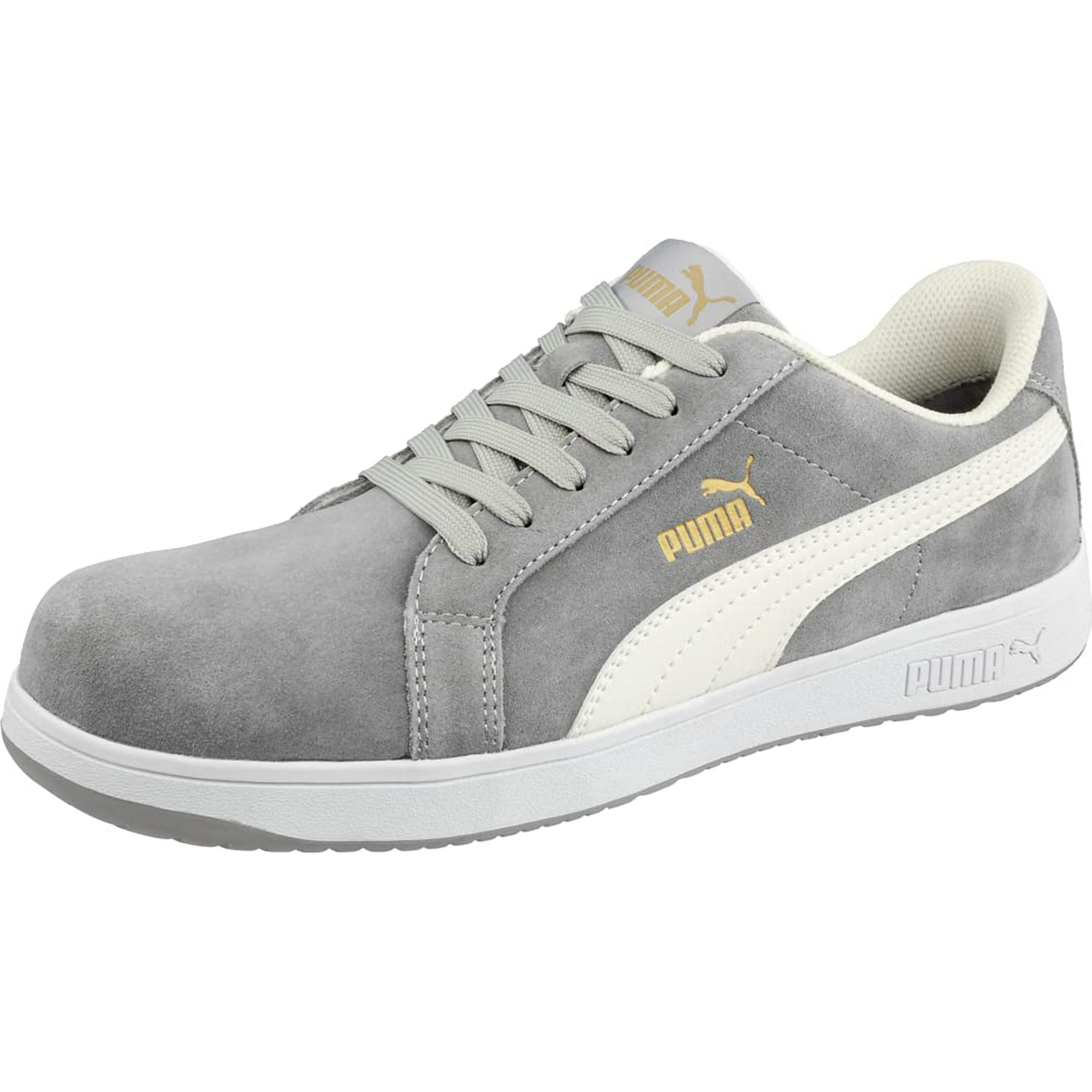 Click here for Puma Safety Womens Iconic Suede Grey Low Sd Safety... prices