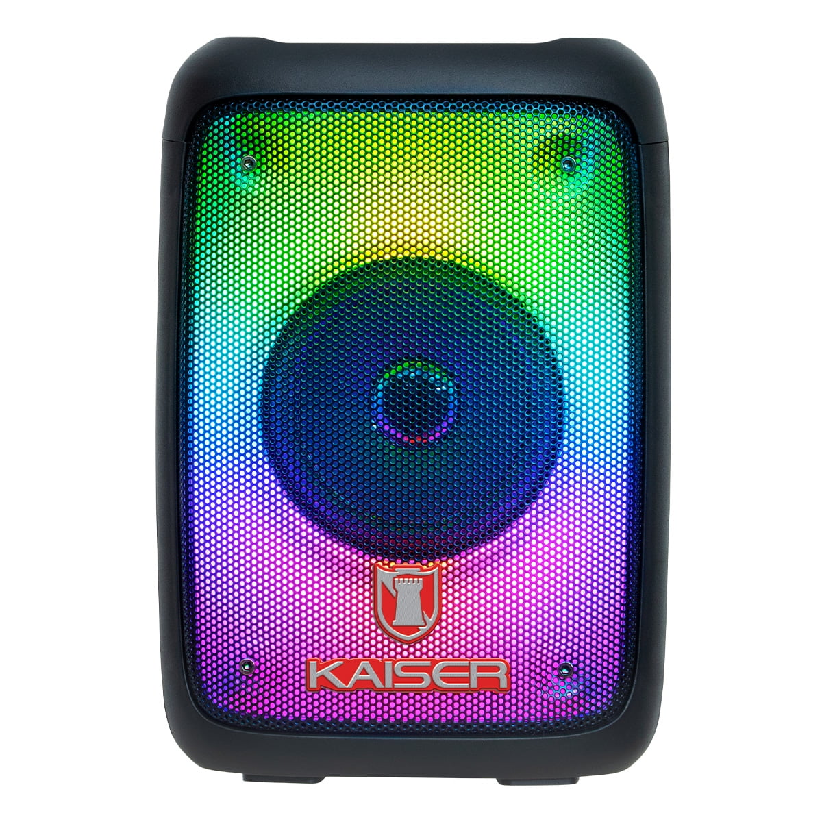 Bafle Kaiser de 4" de 2,900w PMPO serie flama con ranura para celular y ...