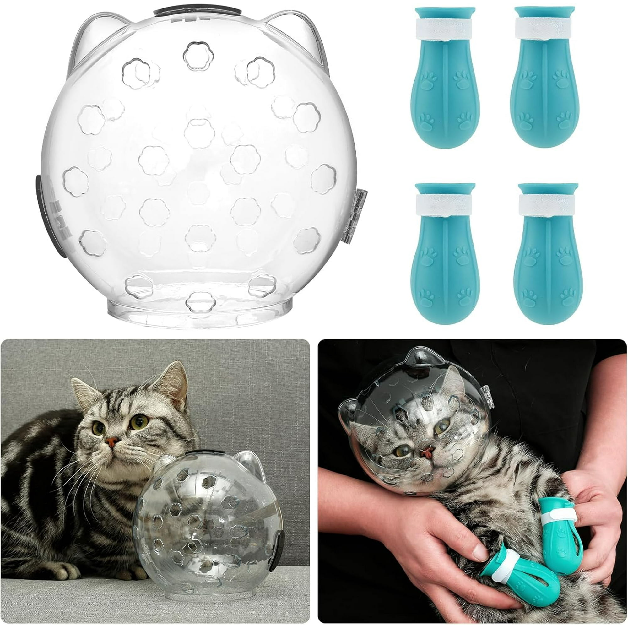 Click here for Salafire Cat Muzzle  Cat Helmet For Grooming  Brea... prices