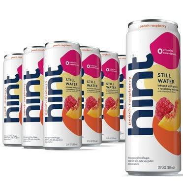 Hint Bottled Water, Georgia Peach - Purified Flavored Water with Zero ...