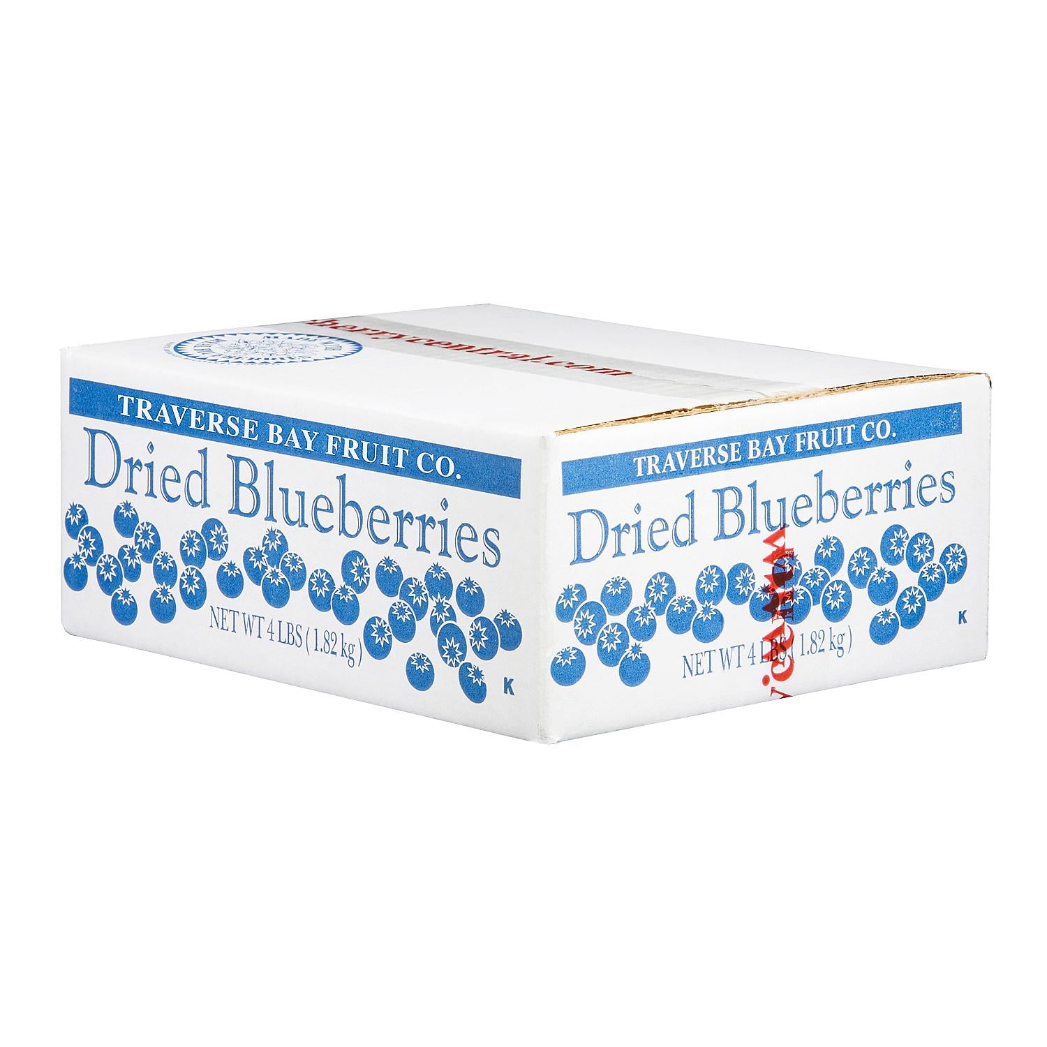 Traverse Bay Fruit Co. Dried Blueberries 4 lbs - Walmart.com
