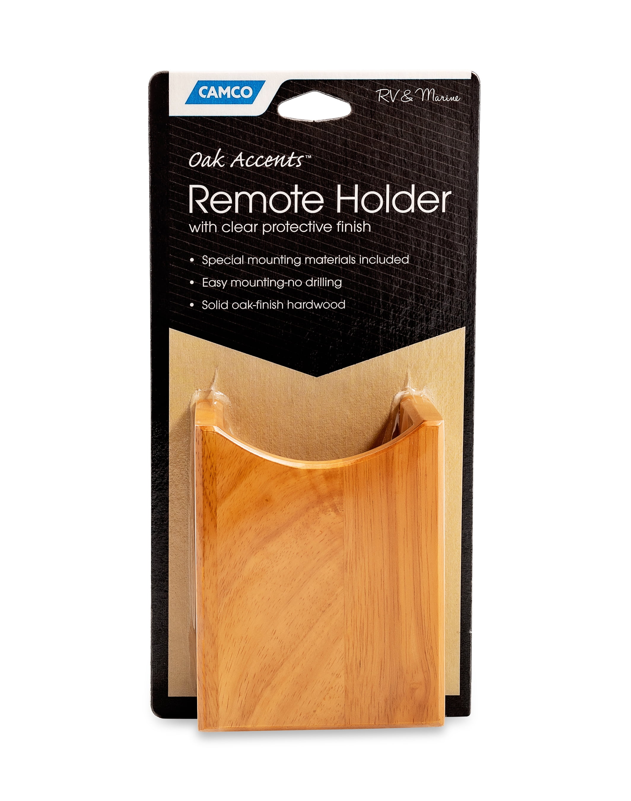 Oak Accents Remote Holder 5" x 4" x 1-3/4" - Walmart.com