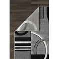 GLORY RUGS Area Rug Modern 2x7 Grey Soft Hand Carved Contemporary Floor ...