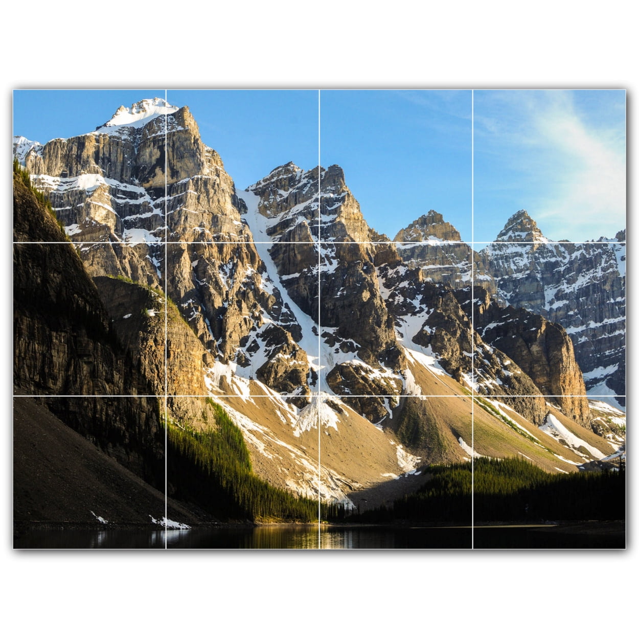 Picture-Tiles.com: Mountains Ceramic Tile Wall Mural WAL500864-43M. 24 ...