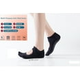 Black Non Slip Sock Bundle, 2 Styles, One Size, Pilates Strap Socks ...