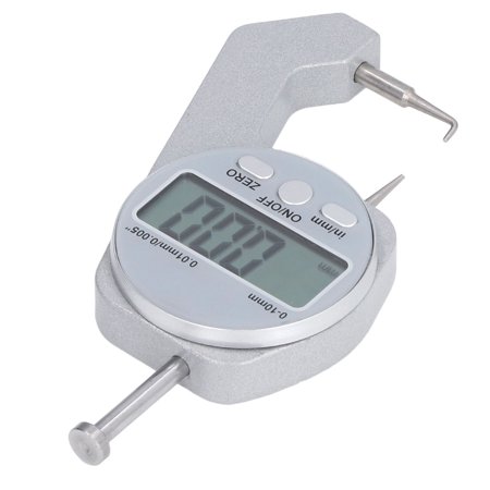 Mini Thickness Gauge, Curved Tip Thickness Gauge Electronic for Film ...
