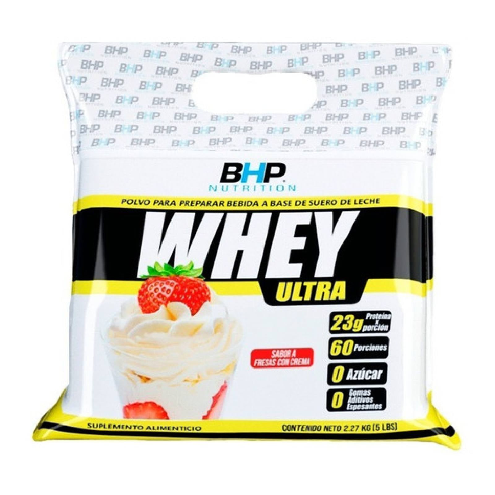 Proteina Bhp Ultra Whey Ultra 2.27 Kg 5 Lbs Bolsa Whey UltraWhey ...