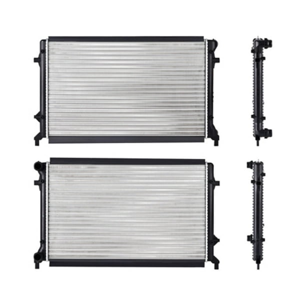 Radiador De Agua Jetta 2005 A 2010 Volkswagen L5 2.5L Std C/Aa Mecánico ...