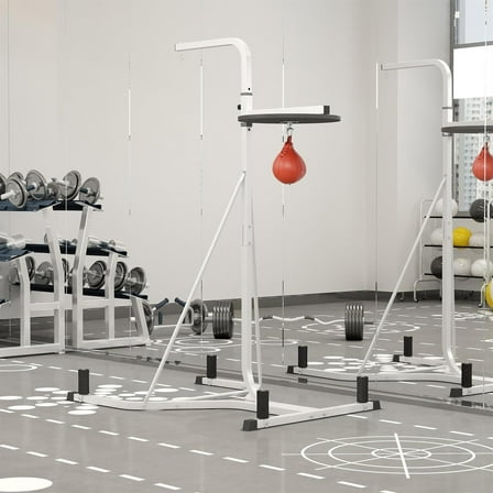Pirecart Boxing Equipment, 2 in 1 Adjustable Height Punching Bag Stand ...