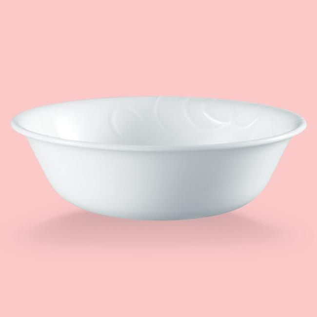 Corelle Madeline Embossed 18 oz Glass Cereal/Soup Bowl - Walmart.ca