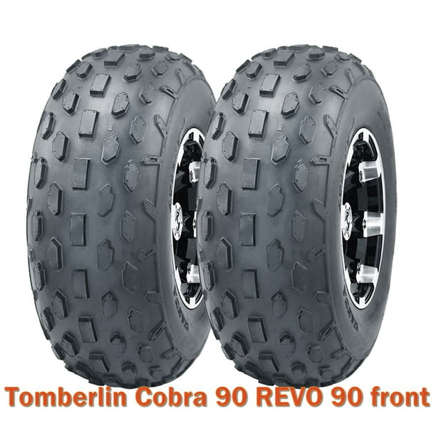 2 WANDA Sport ATV tires 19x7-8 19x7x8 fit Tomberlin Cobra 90 REVO 90 ...