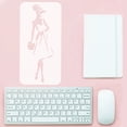 1Set PET Hollow Out Drawing Painting Stencils for DIY Scrapbook Photo ...