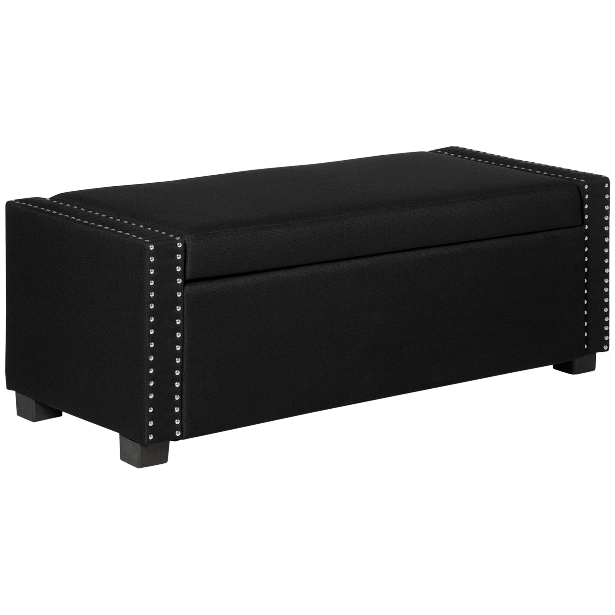 Click here for Homcom Modern Upholstered Flip Top Storage Bench O... prices