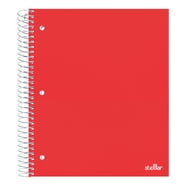Office Depot® Brand Stellar Poly Notebook, 8 1/2" x 11", 3 Subject ...
