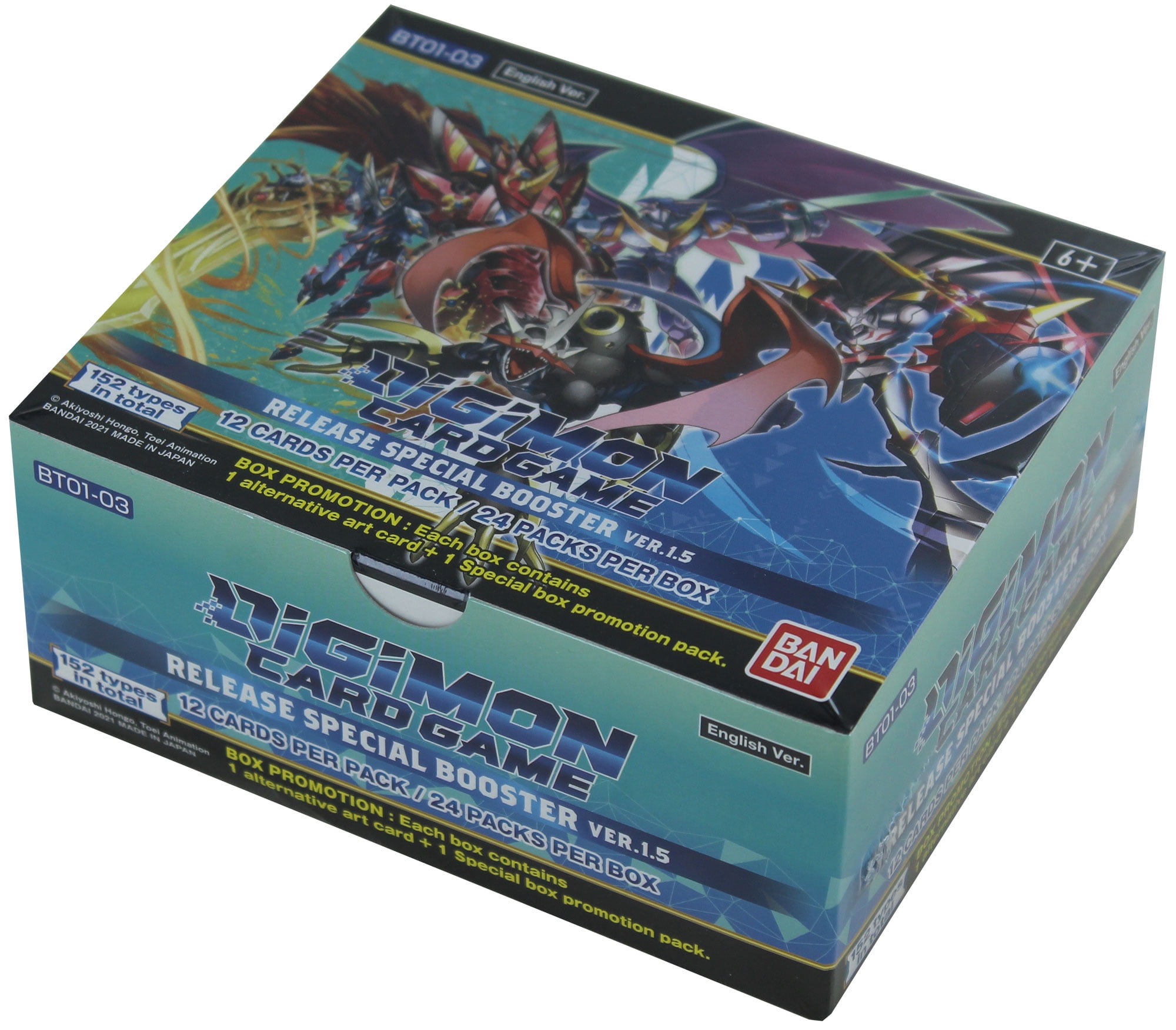 Digimon Card Game: Release Special Booster Ver 1.5 - Walmart.com