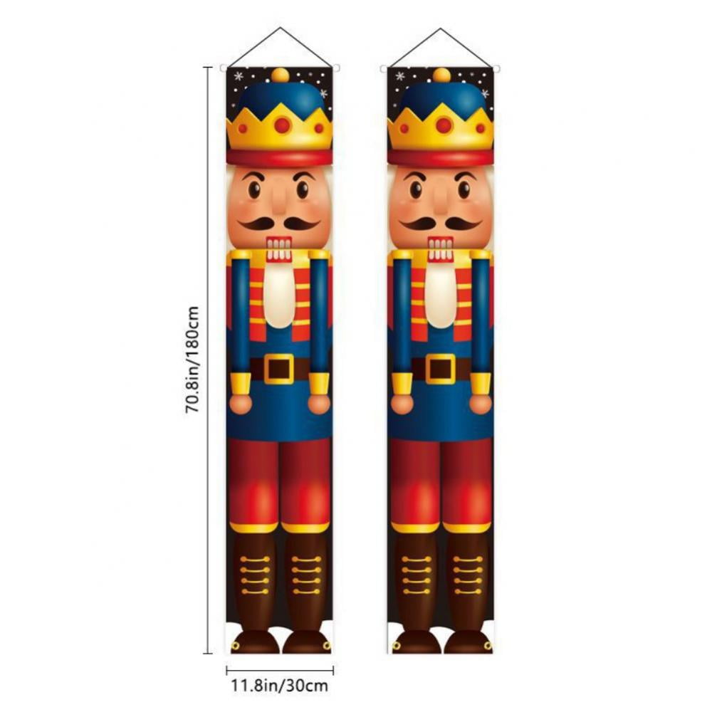 Nutcracker Banner for Christmas ,Nutcracker Soldier Vertical Christmas ...