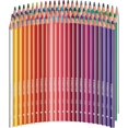Colored Pencils Set (72-Pack) - Ergonomic Triangular Barrel, Smooth 4mm ...