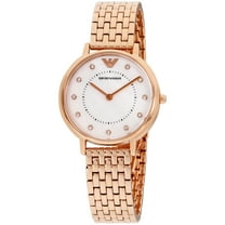 Emporio Armani Women's Two-Tone Stainless Steel Bracelet Watch 32mm ...