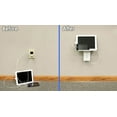 Pulse Dual USB Outlet Tower Charger, Built-In Shelf, Surge Protector, 8 ...