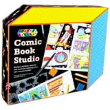Smarts & Crafts Unisex Make Your Own Comic Book Studio Kit, 33 Pieces ...