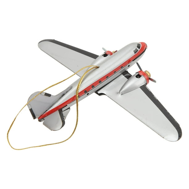 Airplane Toy, Metal Aircraft Model Collection Wind Up Toy For Coffee ...