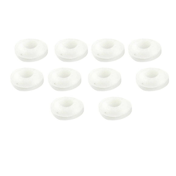 White Rubber Grommets