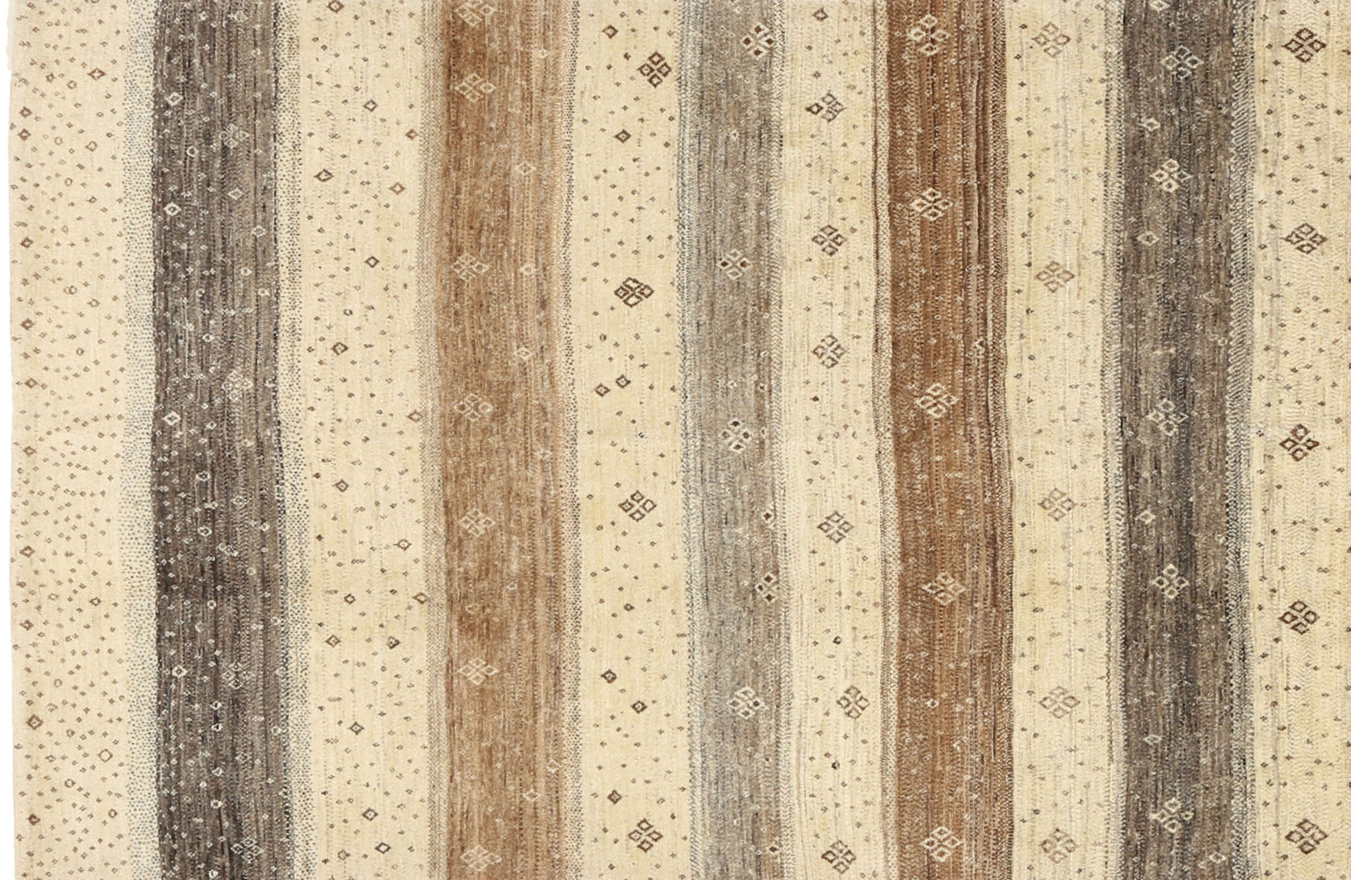 Ahgly Company Machine Washable Indoor Rectangle Contemporary Khaki Gold ...