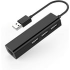 onn. Portable 4-Port USB Hub with USB 2.0 Ports - Walmart.com