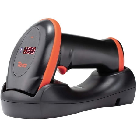 Pro Series Wireless 1D 2D QR Barcode Scanner with Cradle Display ...