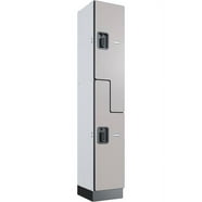 Global Industrial 652147GY 12 x 15 x 36 in. Double Tier Capital Locker ...