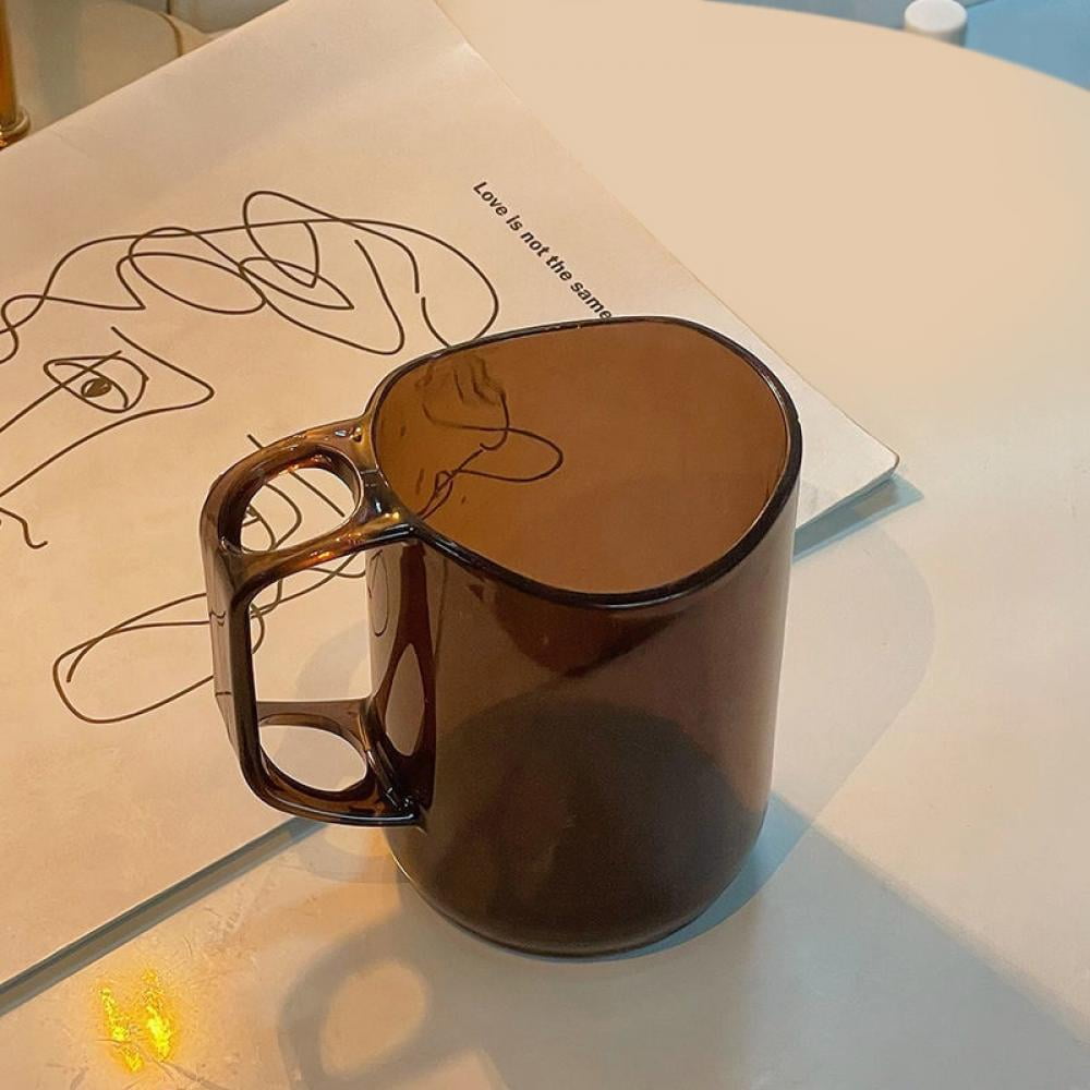 Clear Plastic Mug Unbreakable And Reusable Light Weight Travel Coffee ...