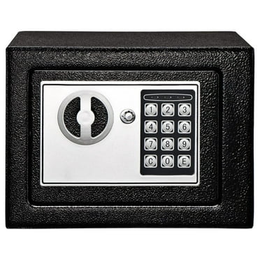 Fireproof Document Box with Key Lock, Small Lock Boxes for Personal ...