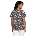 Binienty Scrub Tops with Two Front Pockets for Women, Soft Stretchy ...