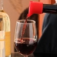 3pcs Silicone Wine Stoppers Elegant Color Push Pull Closures Beverage ...