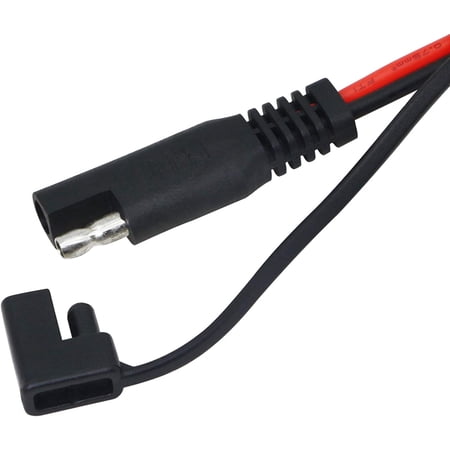 1m 3.2FT 18AWG 0.75mm² Battery Tender Ring Terminal Cable, SAE to O ...
