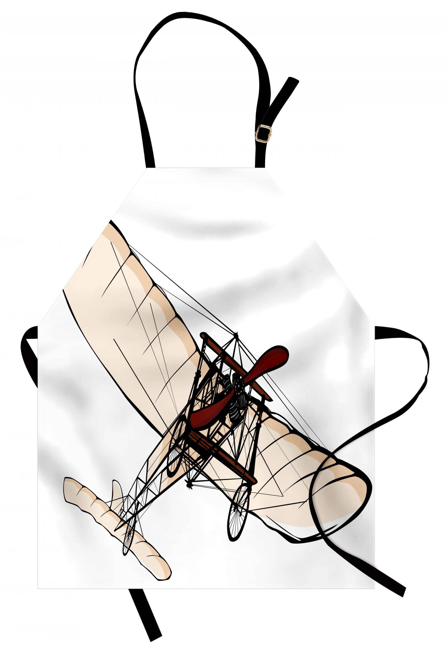 Vintage Airplane Apron Old Fashioned Plane Engine Ancient Flight ...