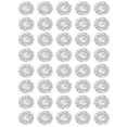 40pcs Thickened Aluminum Foil Heat-Retaining Cover Reusable, 2026 ...