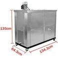 Kolice Commercial 6 Slim Mold Sets Ice Popsicle Machine,Ice Sticks ...