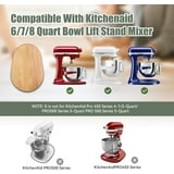 PQPO Wooden Mixer Slider for KitchenAid 6/7/8QT Bowl-Lift Stand Mixer ...