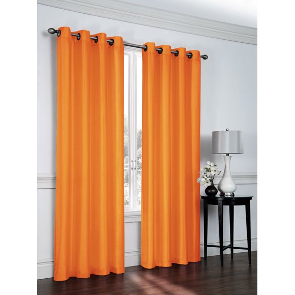 Orange Curtains