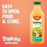 (3 pack) Tropicana Refreshers Tropical Punch Juice Drink, with Real ...