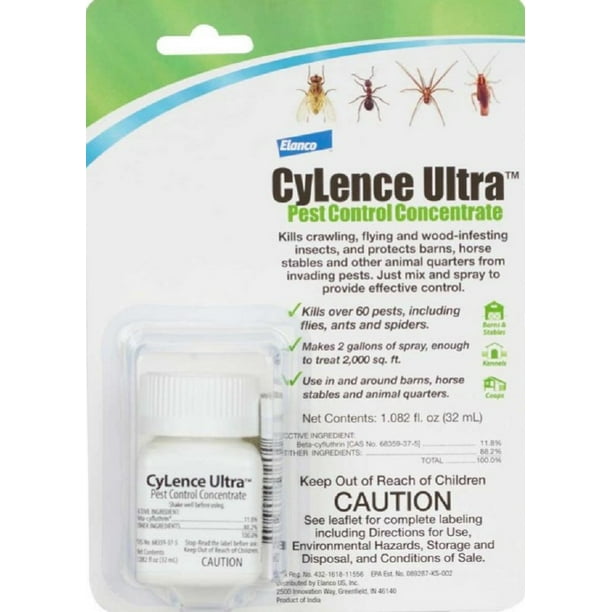 Cylence Ultra 117280 Indoor & Outdoor Insecticide Pest Control ...