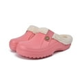 Men's & Women's Winter Clogs House Shoes, Water Resistant, Warm ...