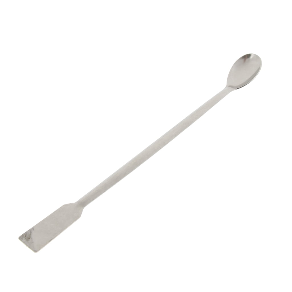 Lab Micro Spatula for Powders, Sampling Steel 20cm - Walmart.com