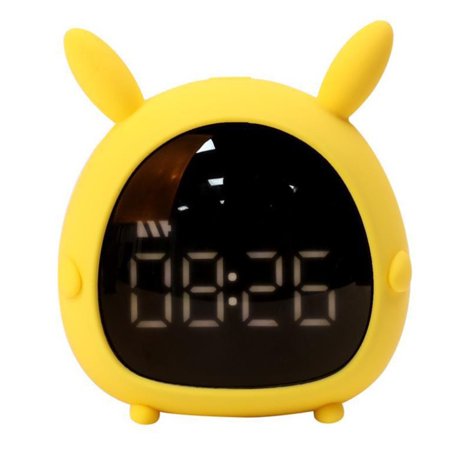 LUNA Cute Children Smart Led Digital Clock Alarm Clock Sleep Training ...