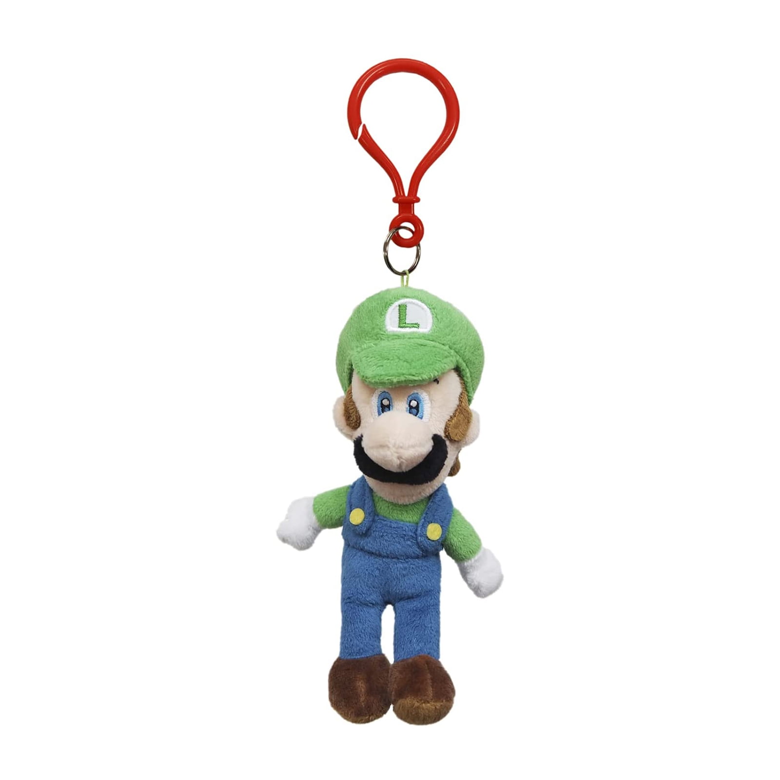 Little Buddy Super Mario Luigi Dangler 7 Inch Plush Figure - Walmart.com