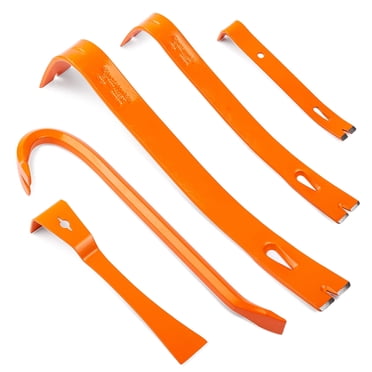 Fiskars Pro 18 Inch Wrecking Bar, Wedge Utility Multi Tool for Garage ...