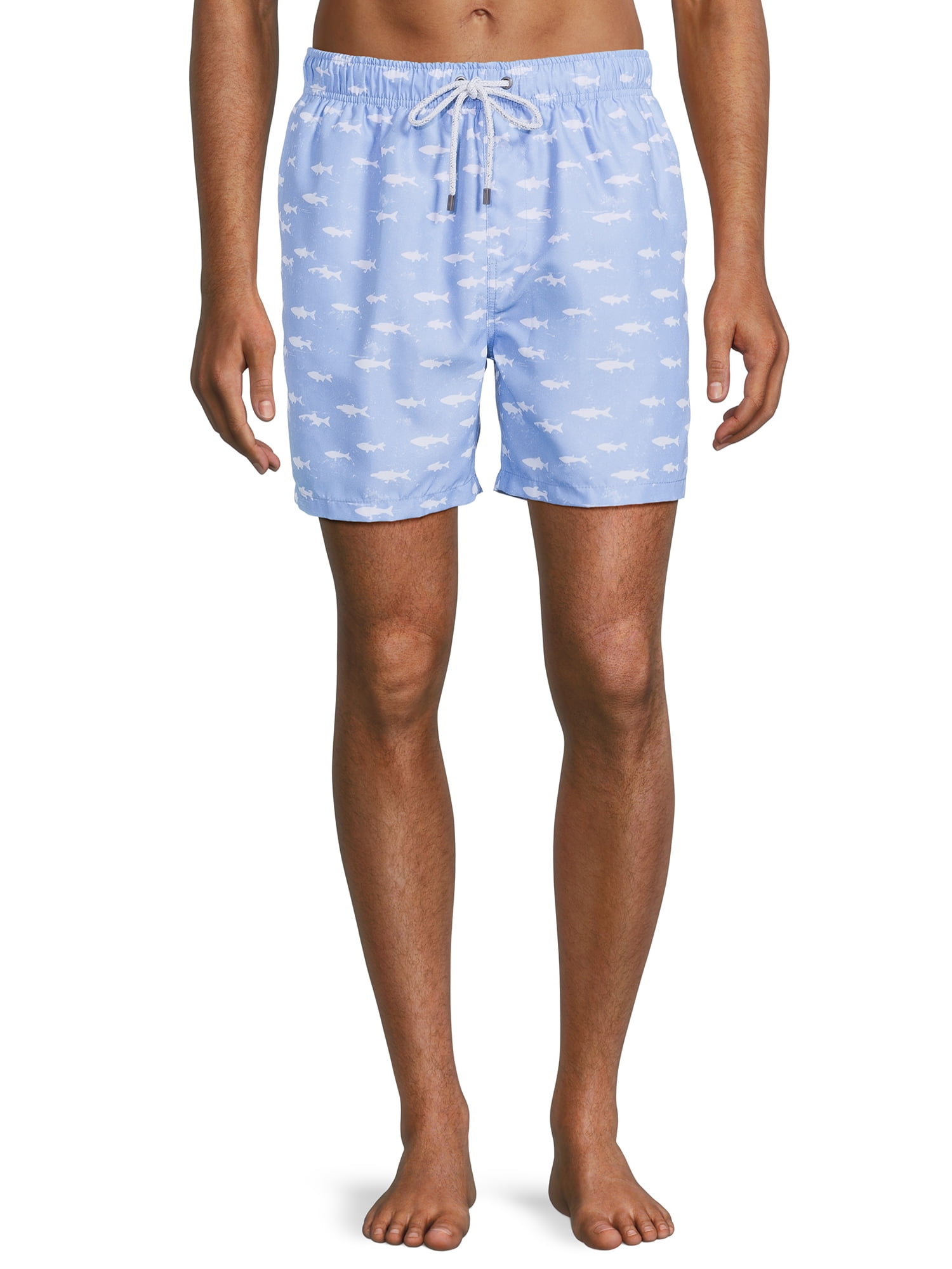 Endless Summer Men’s Printed Swim Trunks with Stretch, 5.5" Inseam ...